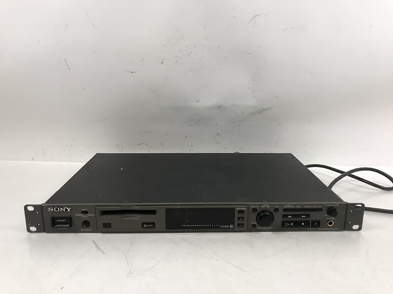Sony MDS-E10 Minidisc Player/Recorder Rack Mount | Reverb