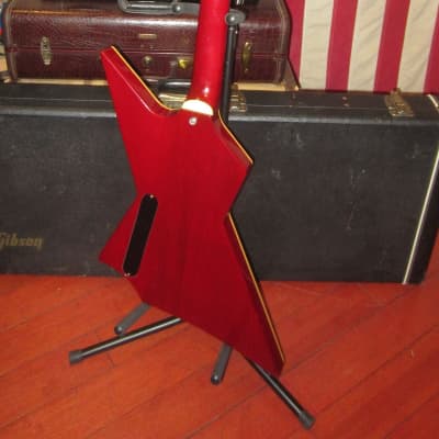 1985 Gibson Custom Shop Edition XPL Explorer Flamed Sunburst | Reverb