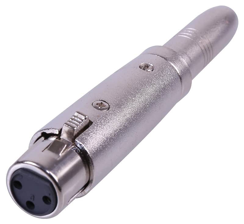 Electrovision XLR to Jack Adapter 1/4 Inch Stereo 6.35mm | Reverb UK