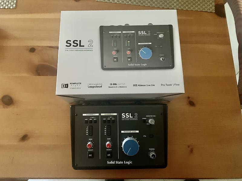 Solid State Logic SSL SSL 2 - 2x4 USB Audio Interface 2022 - | Reverb