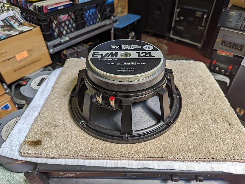 Closet Find! 2001 EV Electro-Voice EVM 12L Series II 200 Watt | Reverb
