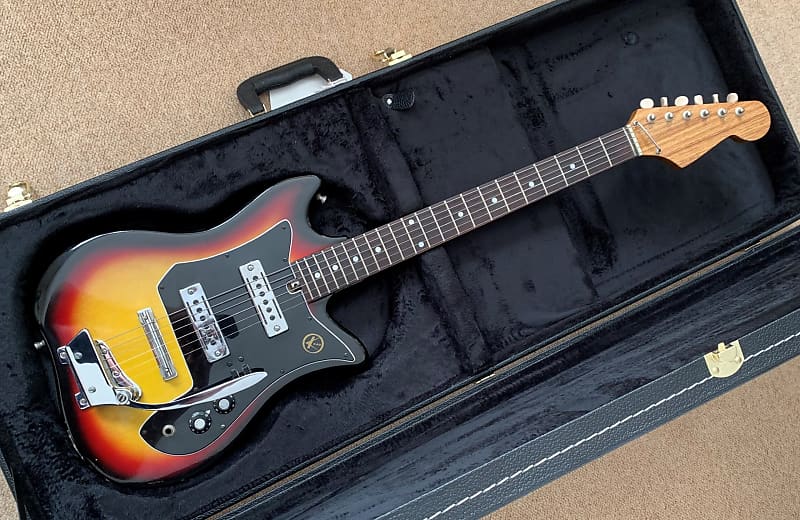 Kay ET200 3 Colour Sunburst 1972 made in Taiwan | Reverb UK