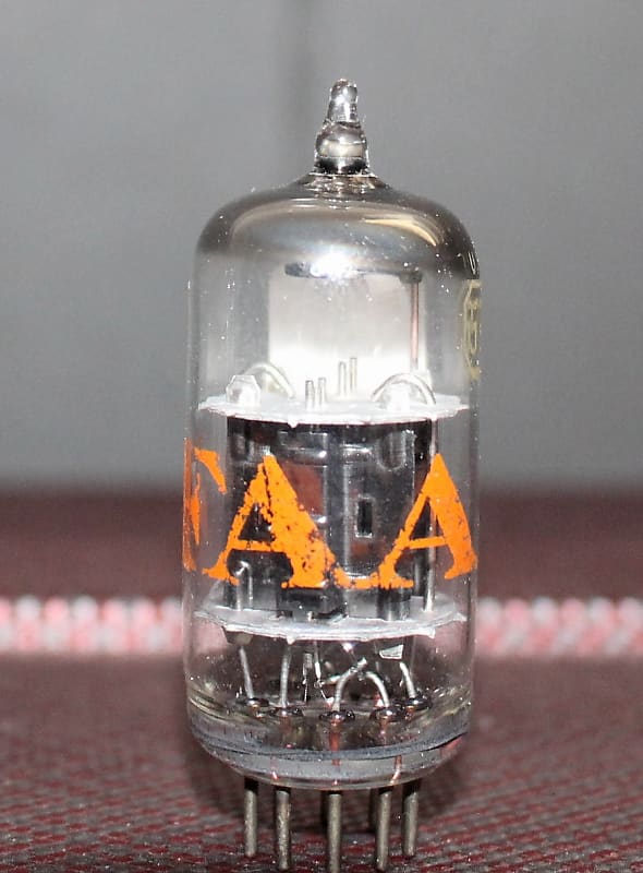 RCA JAN 5751 12AX7 ECC83 PERFECT BALANCE BLACK PLATE S RODS | Reverb