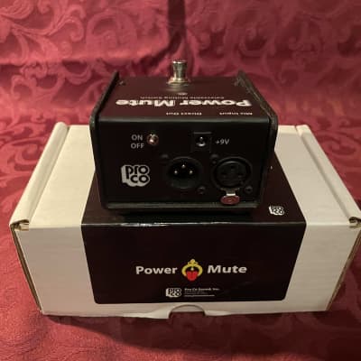 Pro Co Power Mute - Microphone Muting Switch In Original Box | Reverb