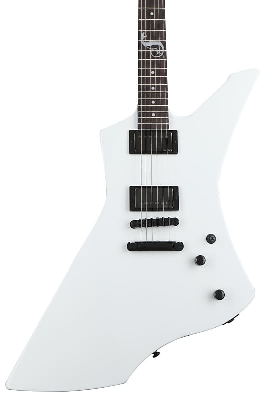 ESP LTD James Hetfield Signature Snakebyte - Snow White | Reverb