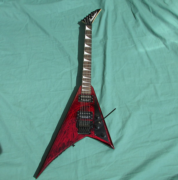 Jackson RR 3 RR3 Randy Rhoads 1997 Crimson Red Swirl | Reverb