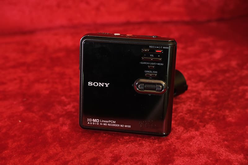 Sony MZ-M100 - Portable Minidisc Recorder/Player Bundle | Reverb