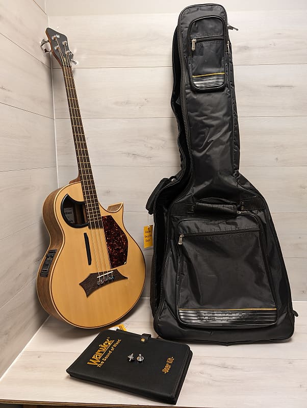 Warwick Masterbuilt Alien Rockbass 2019 Natural w/ Bag & User | Reverb