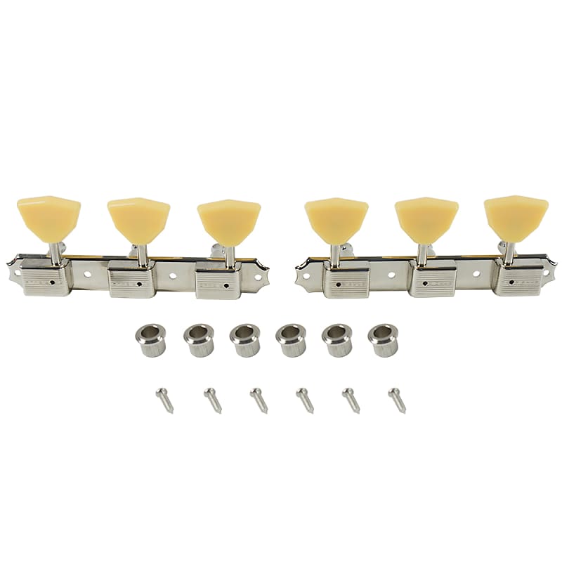 Kluson 3 On A Plate Deluxe Series Tuners - Single Line - | Reverb