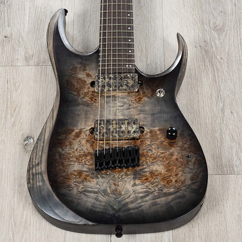 Ibanez RGD71ALPA RGD Axion Label 7-String Guitar, Charcoal | Reverb