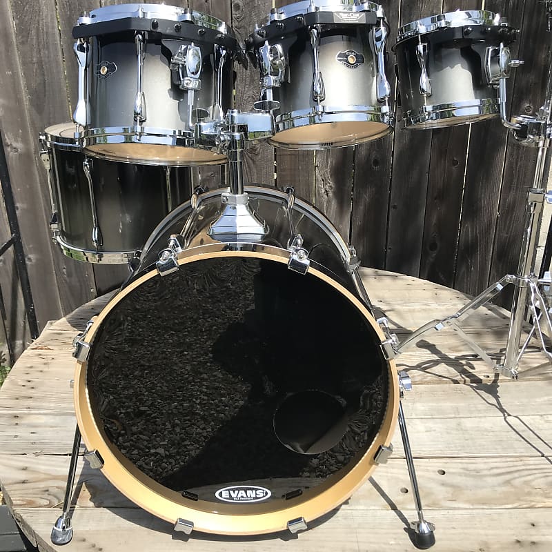 TAMA Superstar 5 piece Titanium Custom Fade.(All Birch thin | Reverb