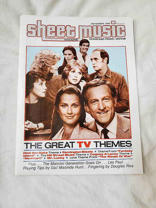 Sheet Music Magazine Back Issue November 1985 | Reverb