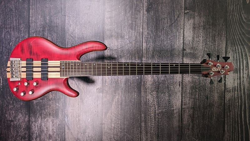 Cort Artisan A5 Plus FMMH 5 String Bass Guitar (Philadelphia, | Reverb