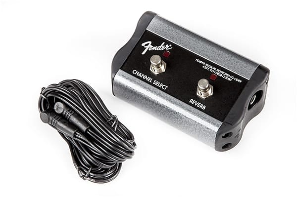 Fender 2-Button Footswitch: Channel / Reverb On/Off with 1/4" | Reverb