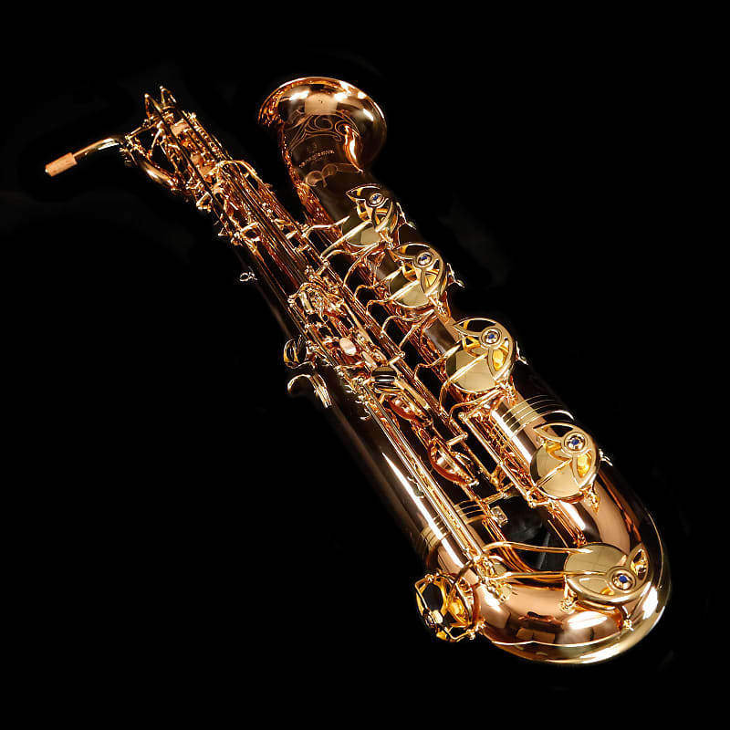 Yanagisawa BWO20 Eb Baritone Saxophone, Bronze, Hand-Engraved | Reverb