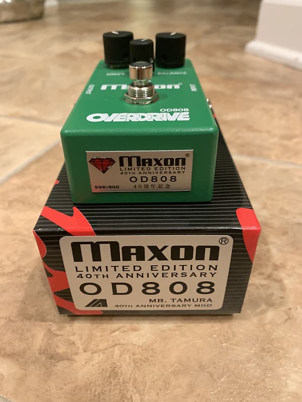 Maxon OD-808 MR Tamura 40th Anniversary | Reverb