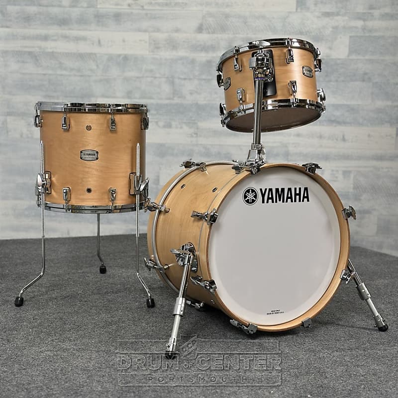 Yamaha PHX 3pc Jazz Drum Set Matte Natural | Reverb