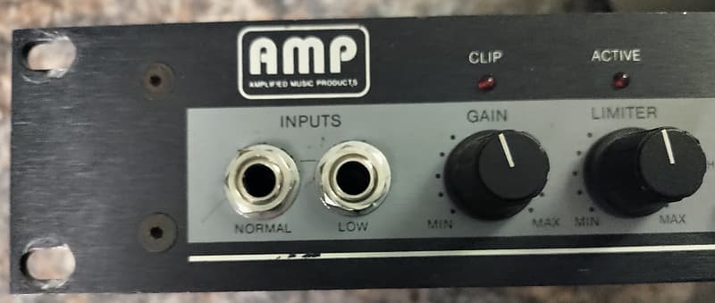 A.M.P. Amplified Music Products SL-1 Bass Preamp 1980's Rare | Reverb