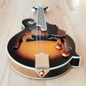 Fender FM-63SE F Style Acoustic Electric Mandolin Sunburst w/ | Reverb