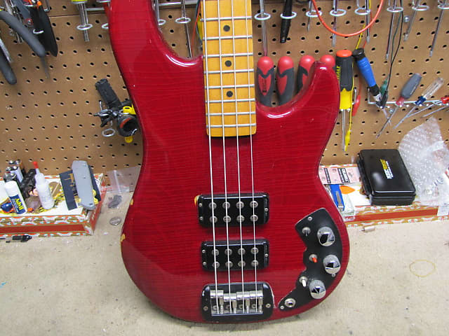 G&L L2000 Series E 1981 - Trans Red | Reverb