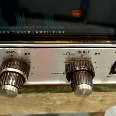 HH Scott 344-b Receiver Preamp Tuner Amplifier 1966 - Silver | Reverb