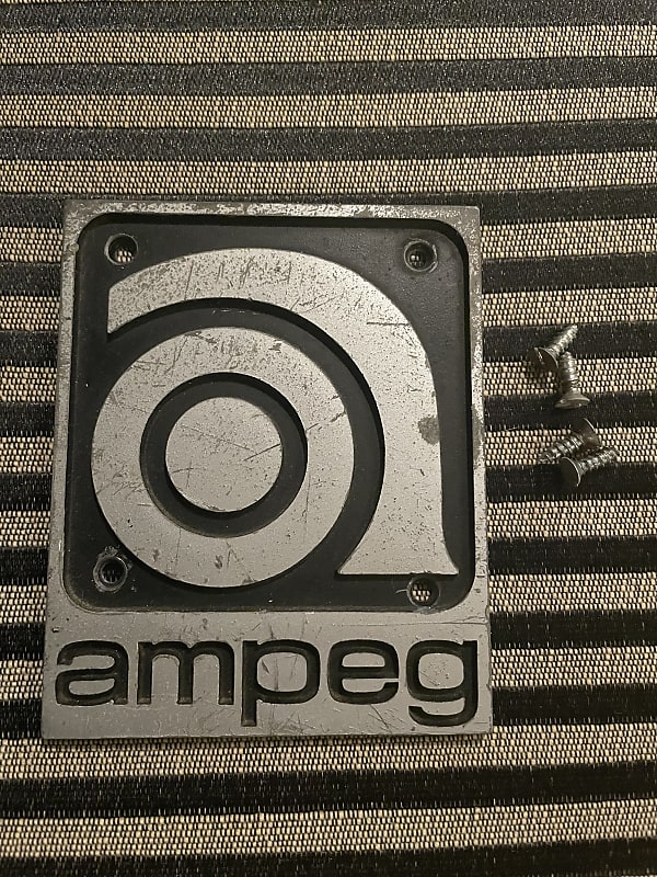 Vintage Ampeg Logo | Reverb