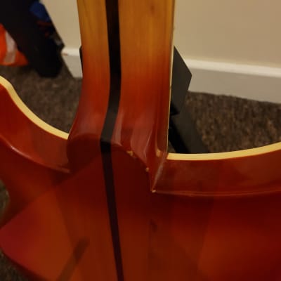 Shaftesbury Rickenbacker 4001 copy 1970s - Red | Reverb