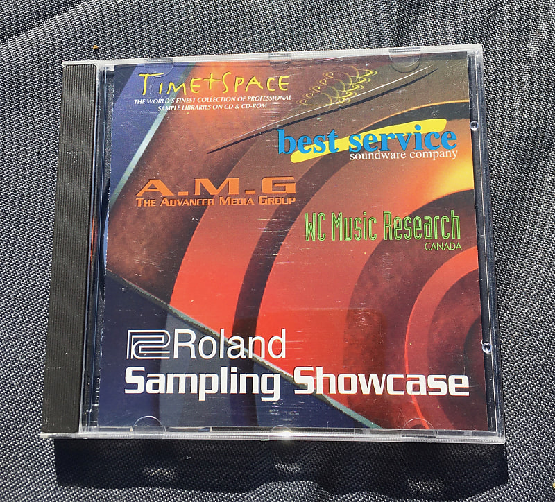 Roland CD-Rom Sampling Showcase for S-770/760/750 Series | Reverb