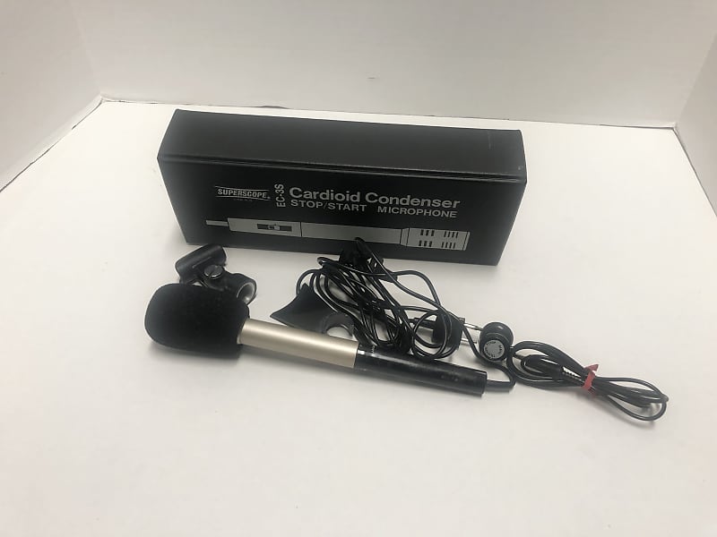 Superscope EC-3S Cardioid Microphone 90s | Reverb