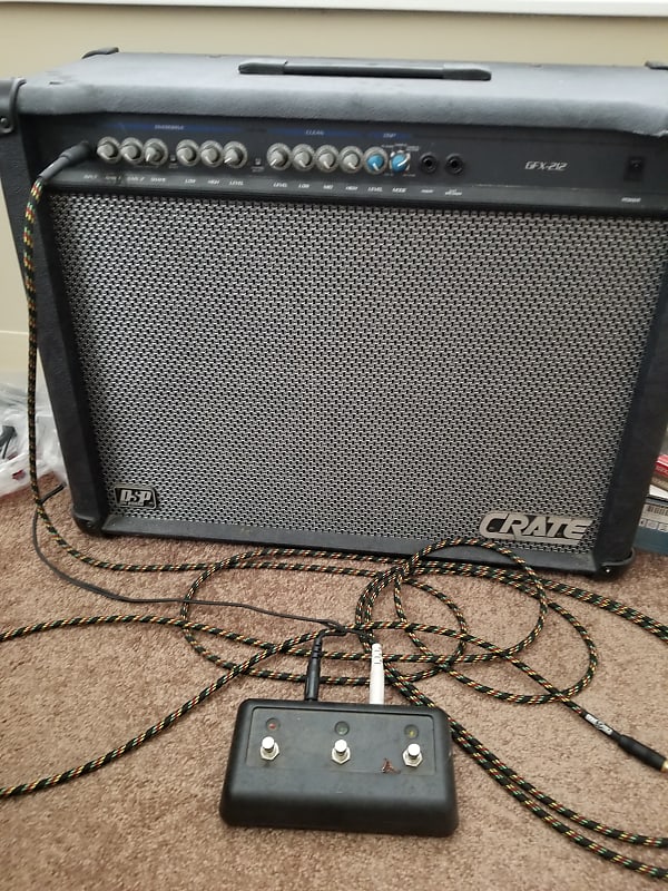 Crate GFX 212 2001 Black | Reverb