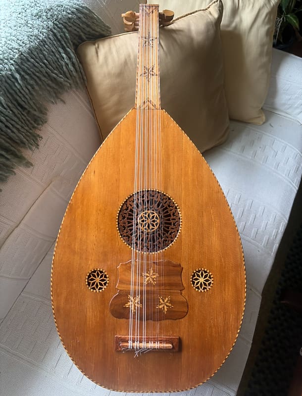 Vintage 12 string Oud with Hard case | Reverb