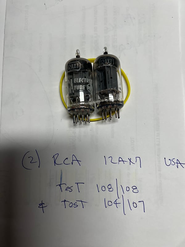 RCA 12AX7 ( Pair ) | Reverb