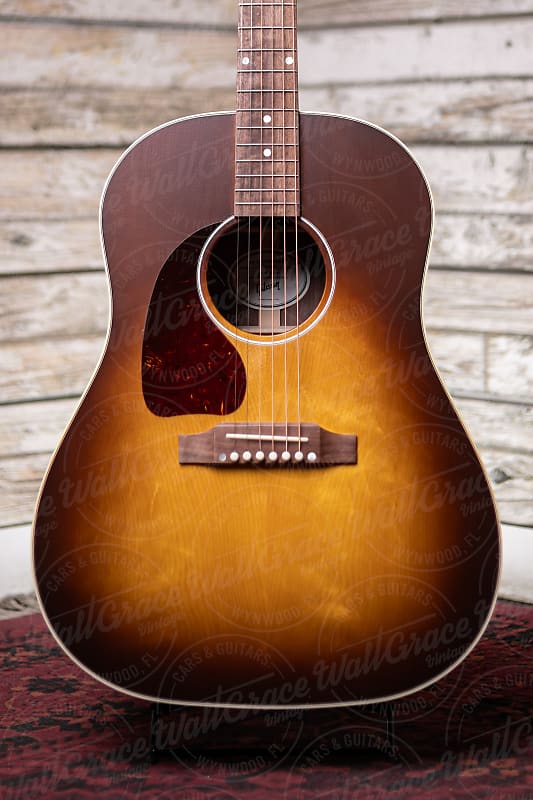 Gibson J-45 Studio Walnut Left Handed Acoustic Guitar - Satin | Reverb