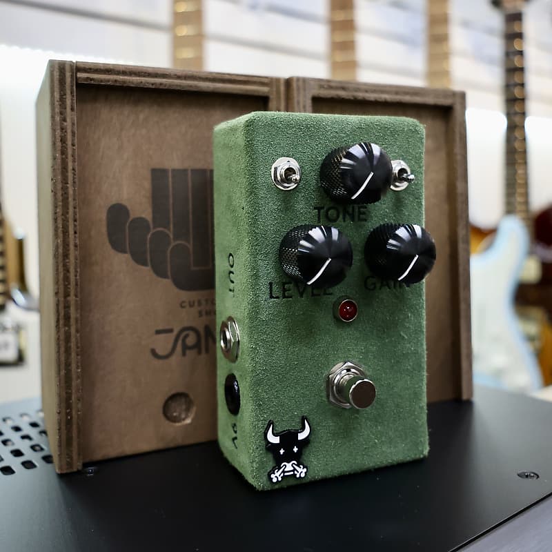 JAM Pedals Octaurus LTD - Olive Drab Suade / Leather. NEW | Reverb UK
