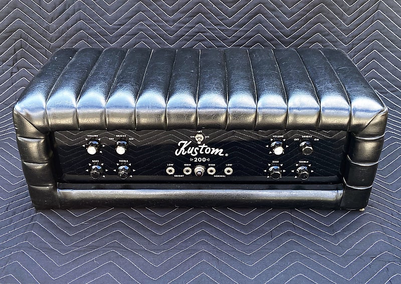 1970's Kustom Model 200 Bass Head | Reverb