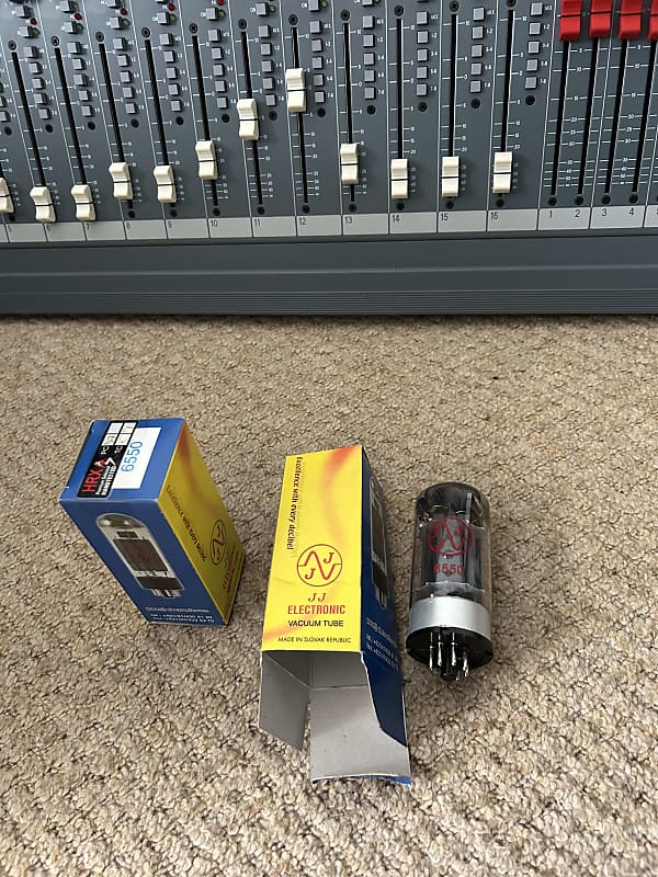 JJ Electronic 6550 matched pair | Reverb UK
