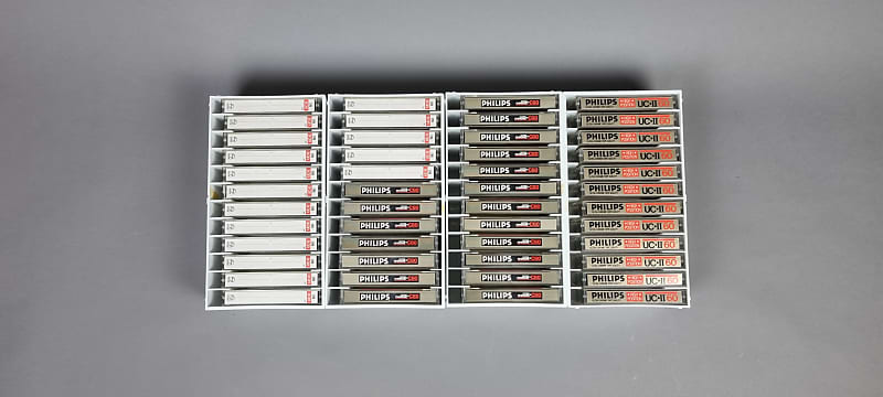 Philips Ultrachrome type II used cassettes x48 1980's | Reverb