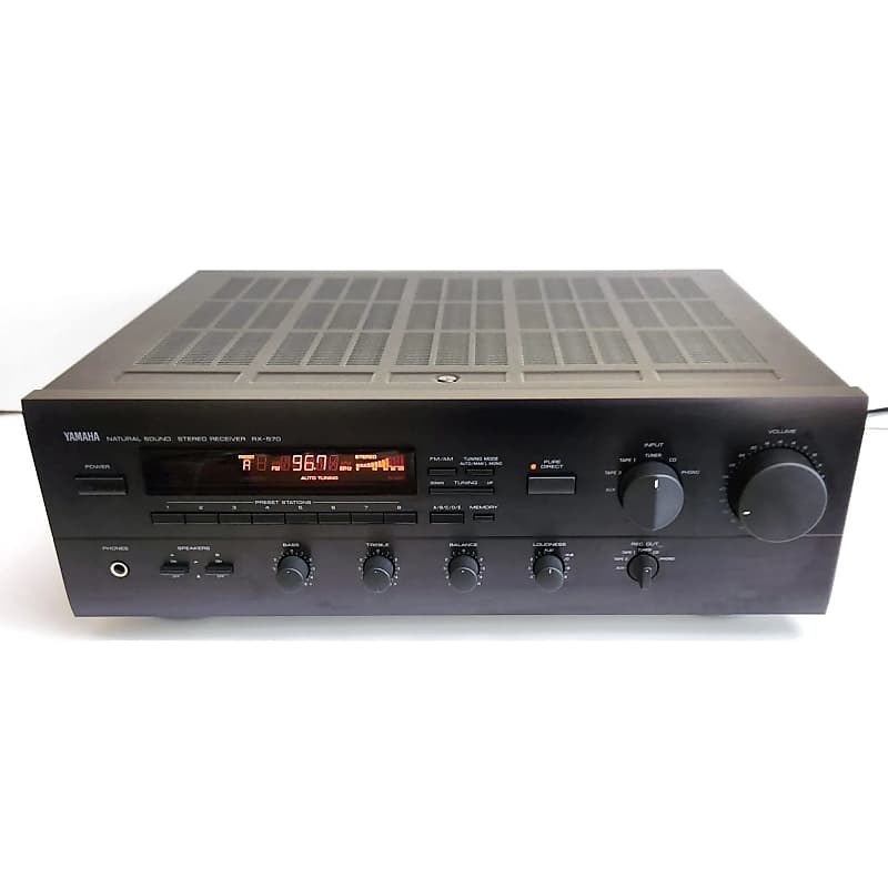 Yamaha Natural Sound Stereo Receiver RX-570 | Reverb