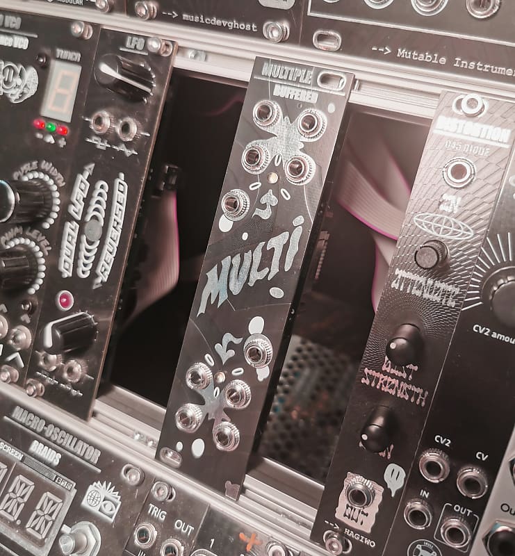 Buffered Multiple | Precision Buffered Splitter Module | 6HP | Reverb