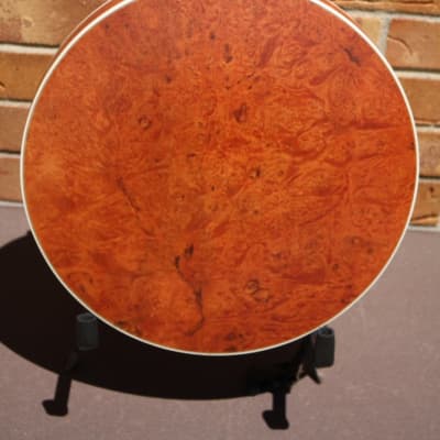 Mastercraft 5-String Burled Maple Resonator Banjo with | Reverb