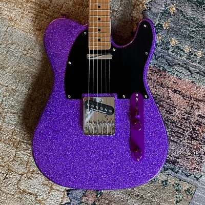 Fender Custom Telecaster Purple Sparkle | Reverb