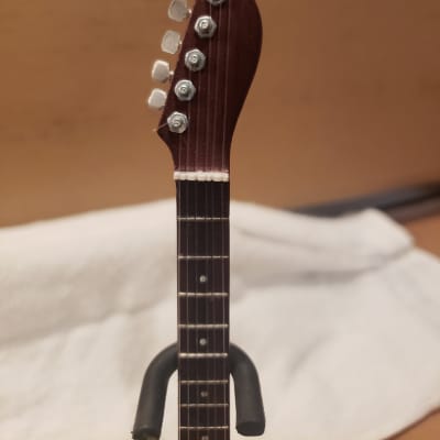 Miniature Replica Fender Telecaster Maroon /Black | Reverb