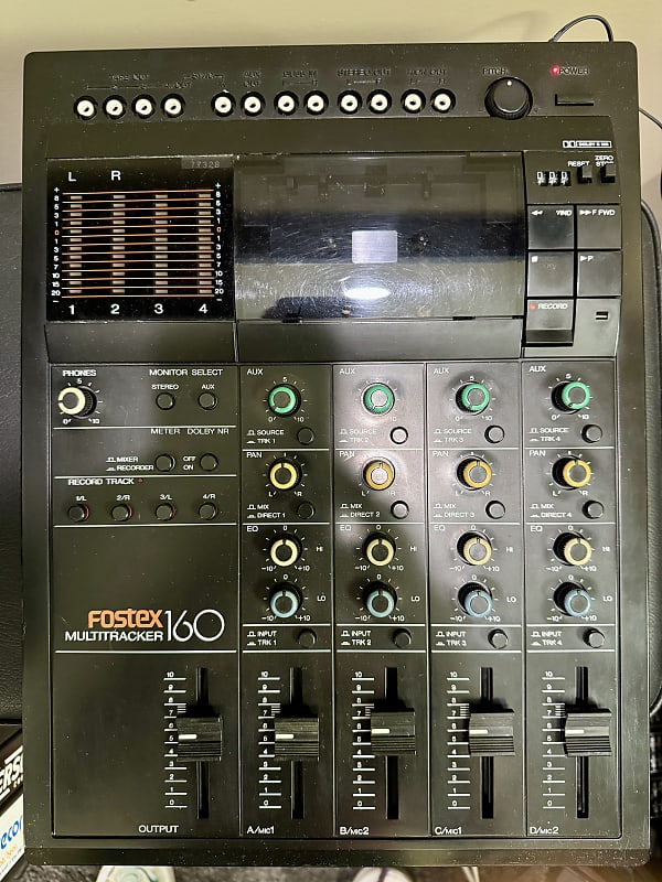 Fostex 160 4-track cassette multitrack serviced 160 1980s - | Reverb