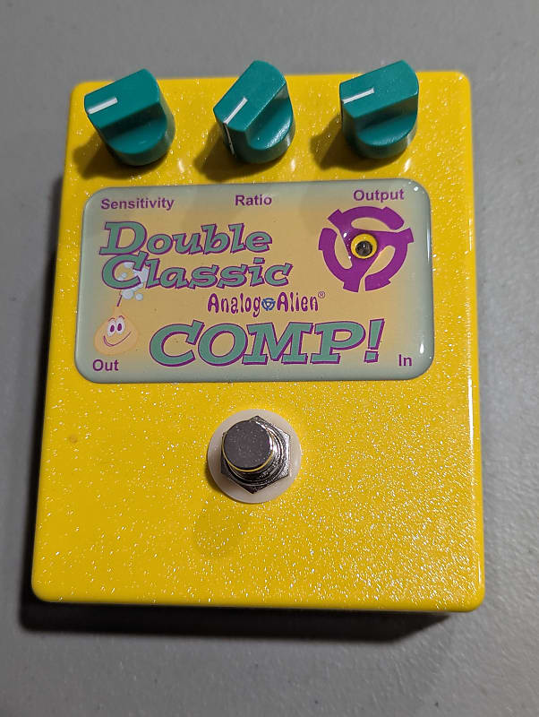 Analog Alien Double Classic Comp - Yellow | Reverb