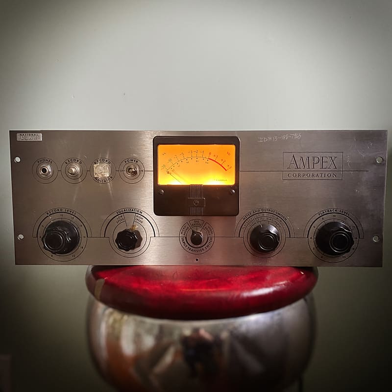 Ampex 351 1950s - Silver | Reverb