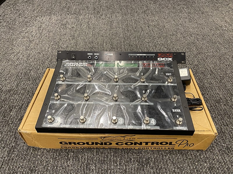 Voodoo Labs GCX Controller w/ Ground Control Pro Pedal | Reverb