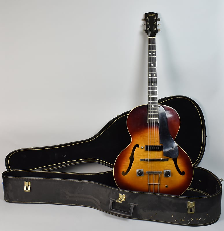 1940's Vega Electrovox Vintage Archtop Electric Guitar | Reverb
