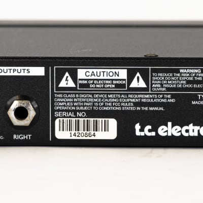 TC Electronic G-Force Rack Mount Guitar Multi Effects | Reverb