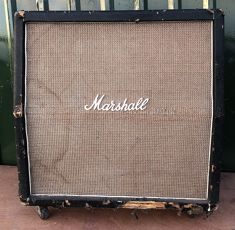 Vintage Marshall 4x12 cabinet 1968 | Reverb UK