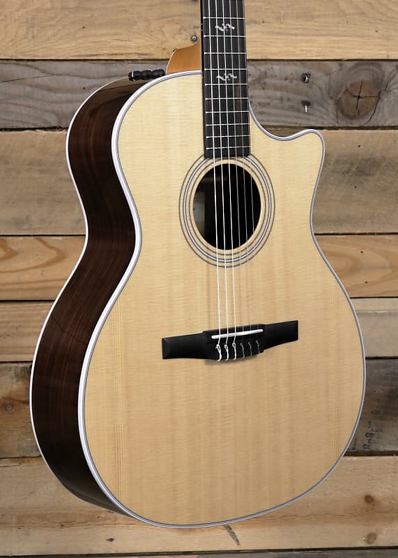 Taylor 414ce-N Rosewood Nylon Acoustic/Electric Guitar | Reverb